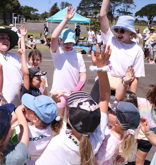Netball Clinics – The Tie Dye Project